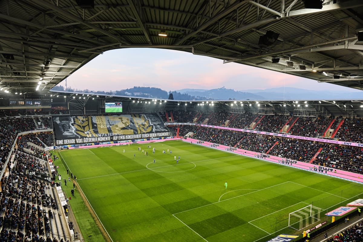 Die Raiffeisen Arena: Liebe auf den ersten Blick